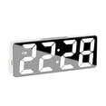 Simple Led Electronic Alarm Clock Usb Battery Dual Use Voice Control Alarm Clock