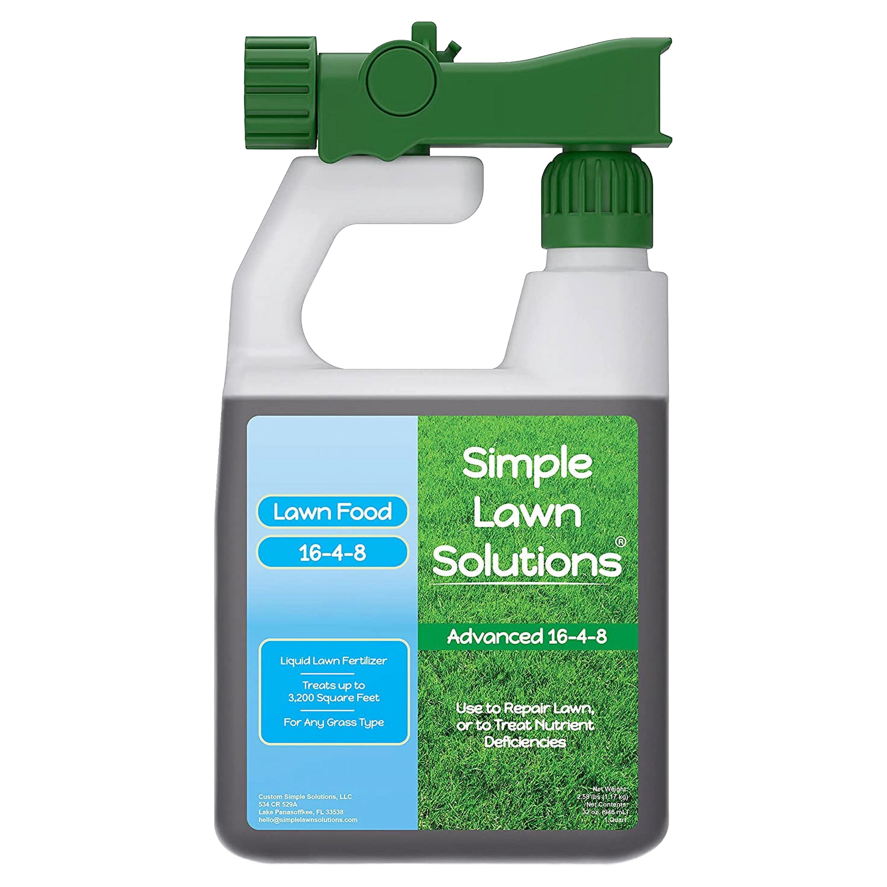 Simple Lawn Solution Advanced 16-4-8 Balanced Lawn Food Liquid ...