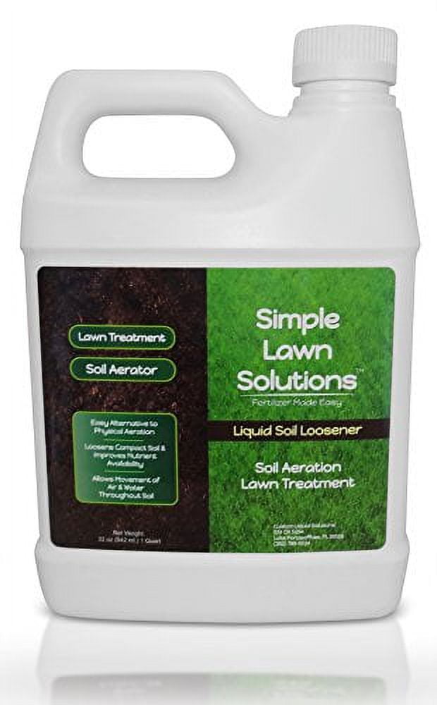 Simple Lawn Solutions Liquid Soil Loosener- Aerator Conditioner for All ...