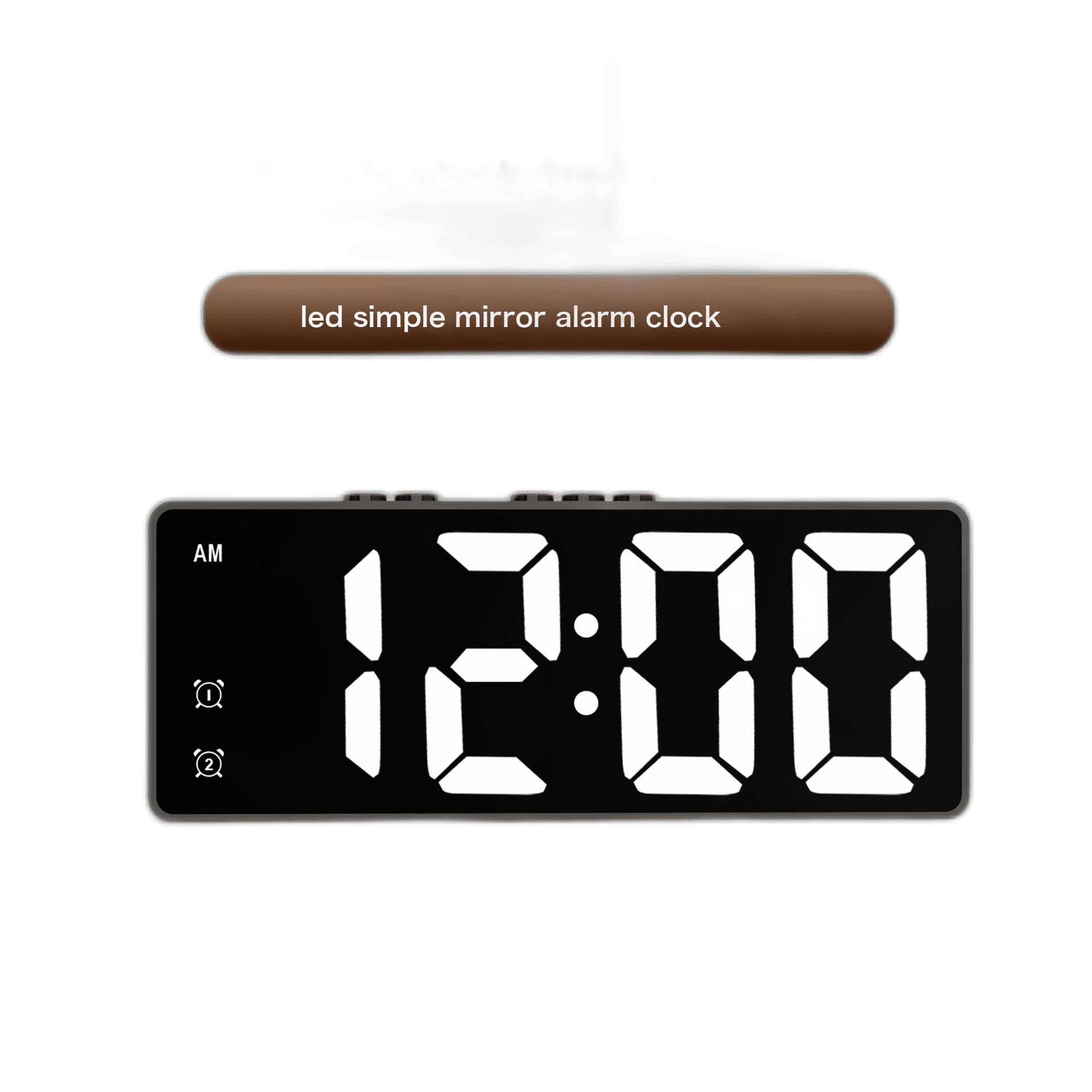 Simple Led Creative Electronic Clock Student Alarm Clock Luminous Clock ...