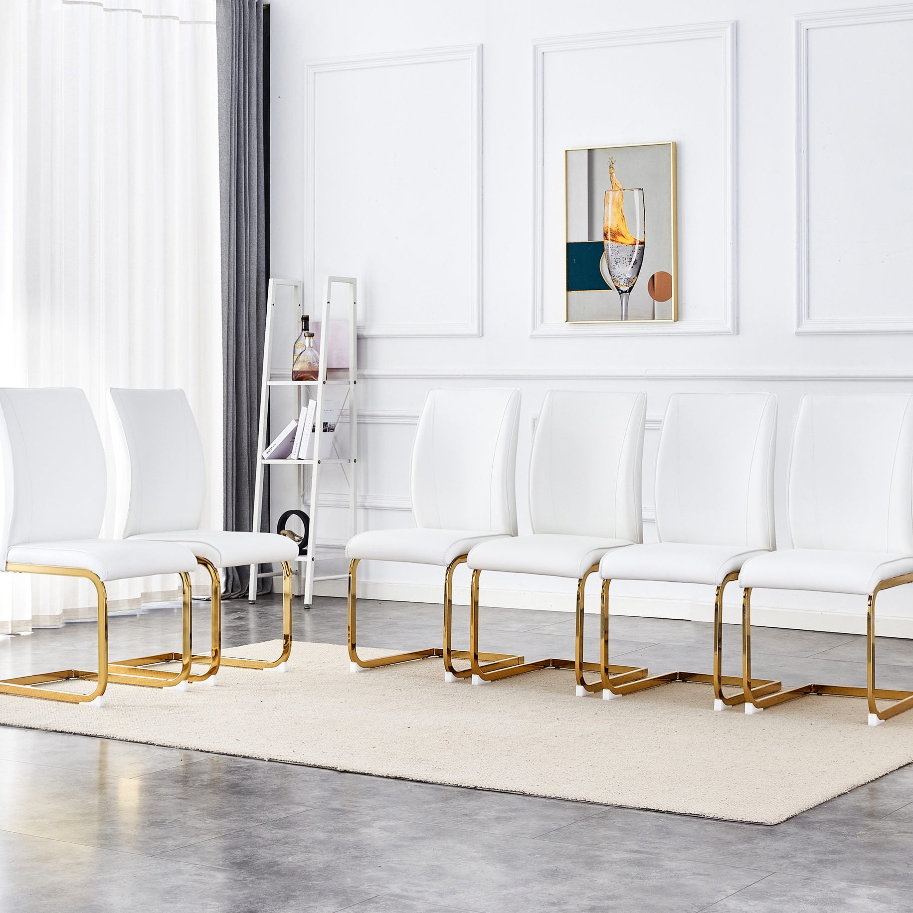 Simple Line Arch Dining Chairs | Beautify Your Dining Room | Resilient ...