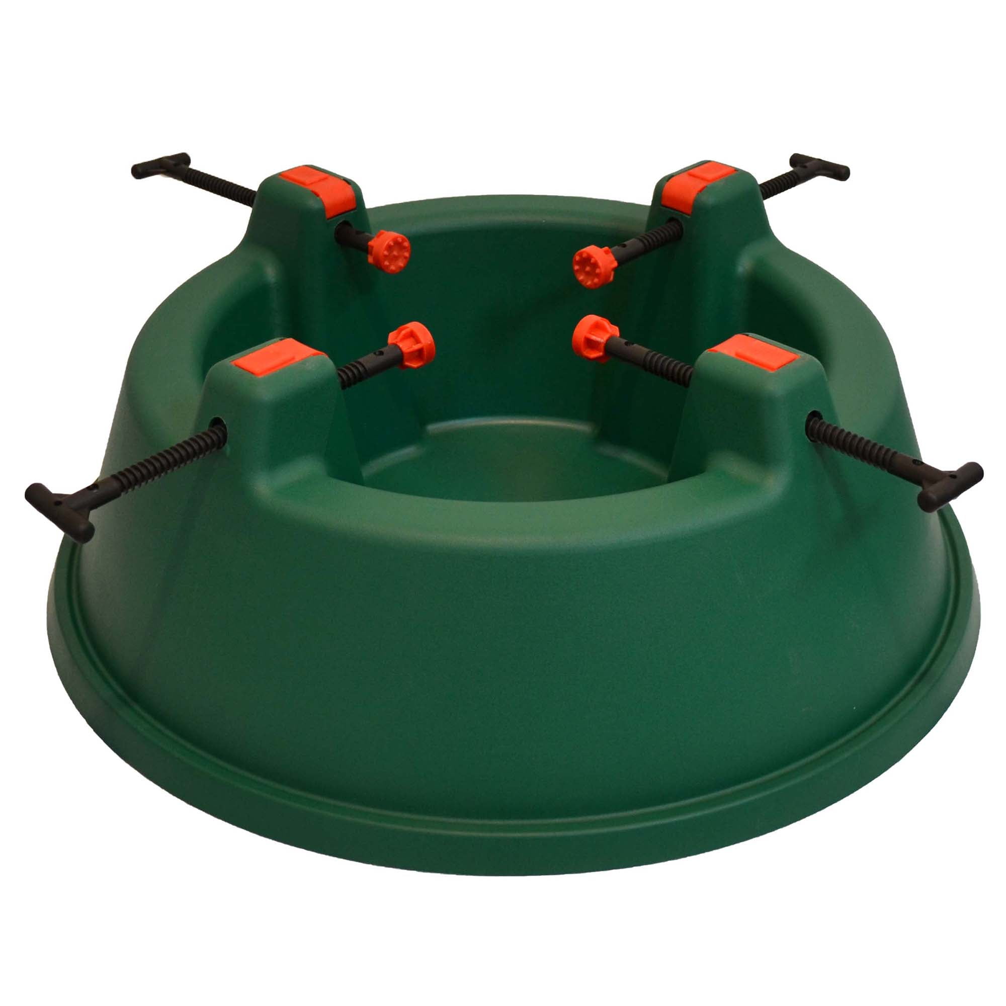 Northlight Plastic Live Christmas Tree Stand, Green, Easy Set, Holds Up ...