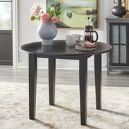 HOMCOM 55'' Multifunction Solid Pinewood Drop Leaf Dining Table ...