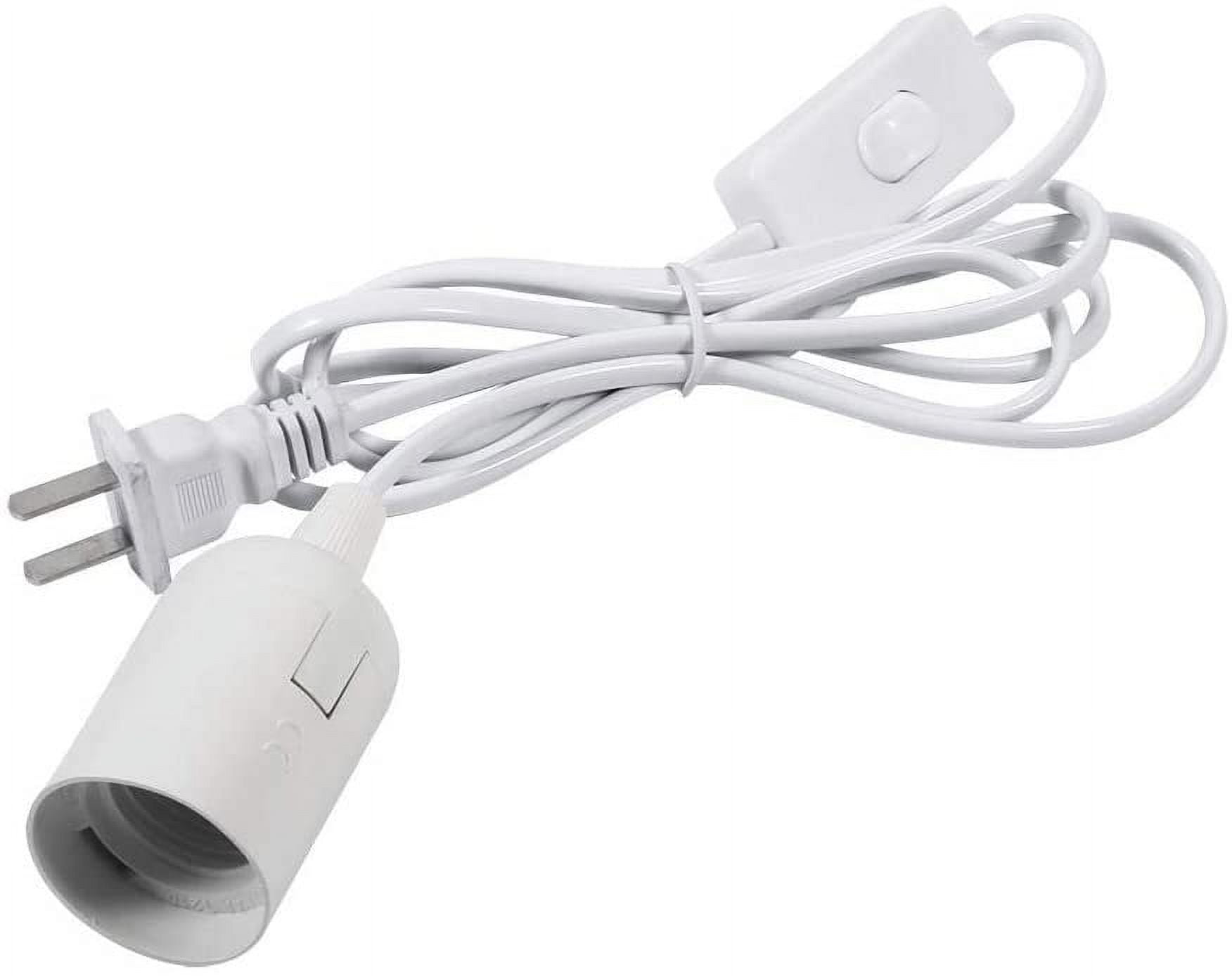 Simple Luxury Pendant Light Extension Cord, Plug-in E26 Pendant Light ...