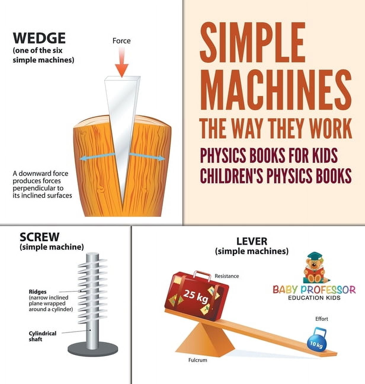 Simple Machines: The Way They Work - Physics Books for Kids Children's Physics Books, (Hardcover ...