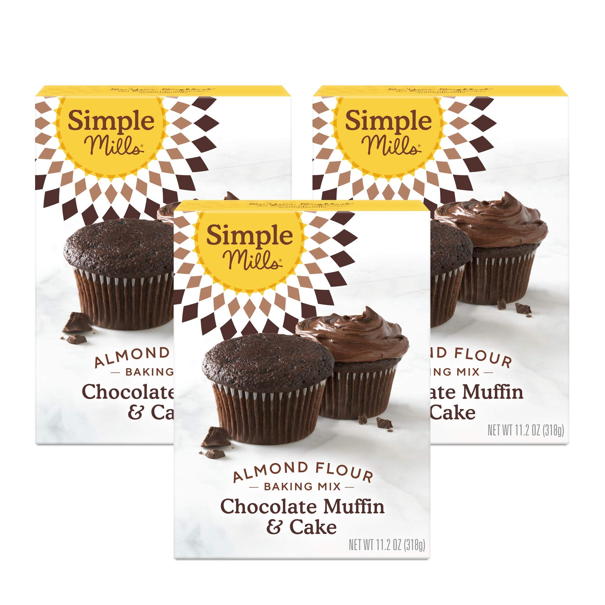 Simple Mills Almond Flour BDF32 Baking Mix, Chocolate Muffin & Cake Mix ...