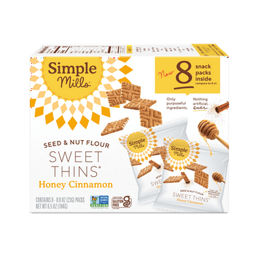 Simple Mills Cheddar Pop Mmms, Gluten-Free Baked Snack Crackers, 4 oz ...