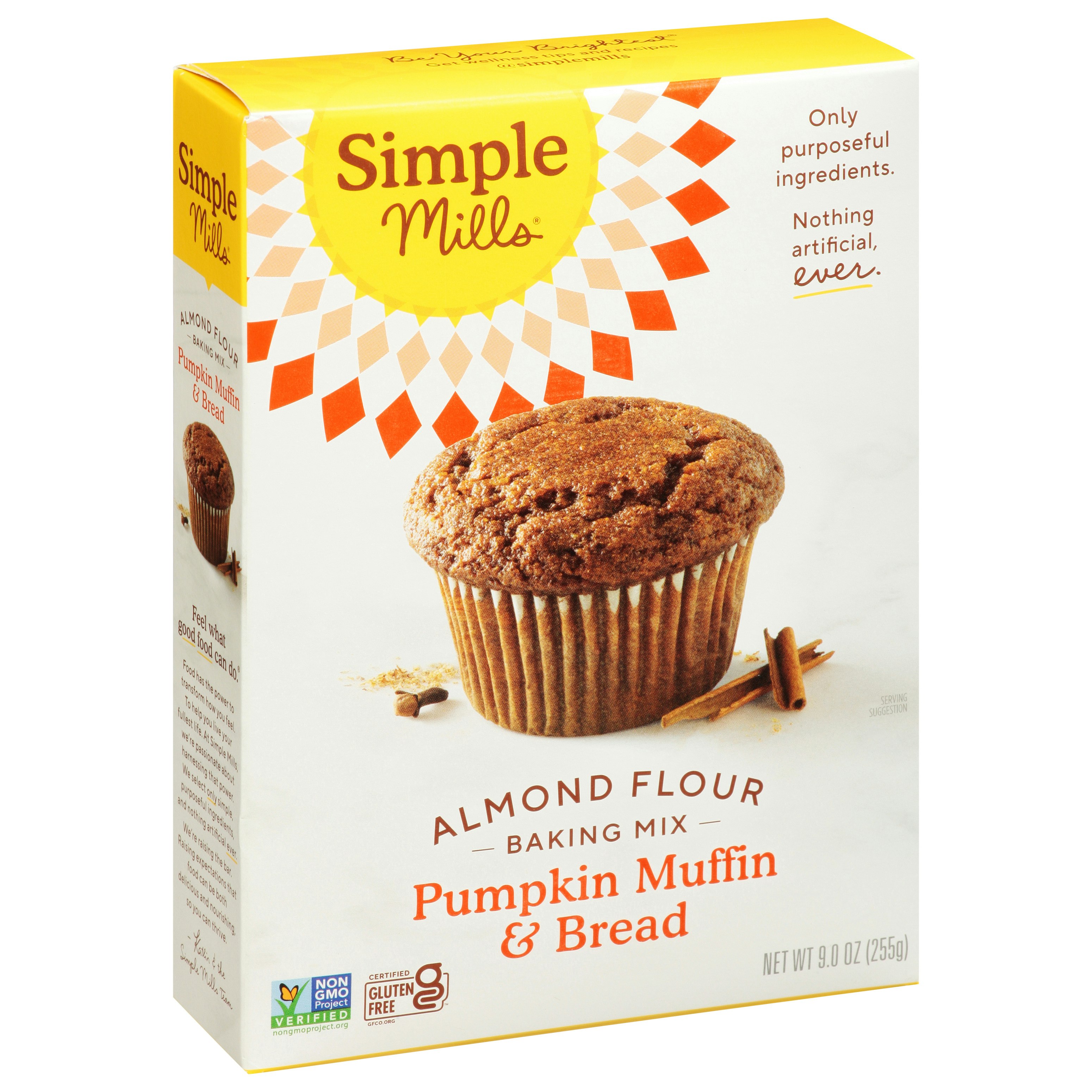 Simple Mills Pumpkin Muffin Mix 9 oz (Pack Of 6) - Walmart.com