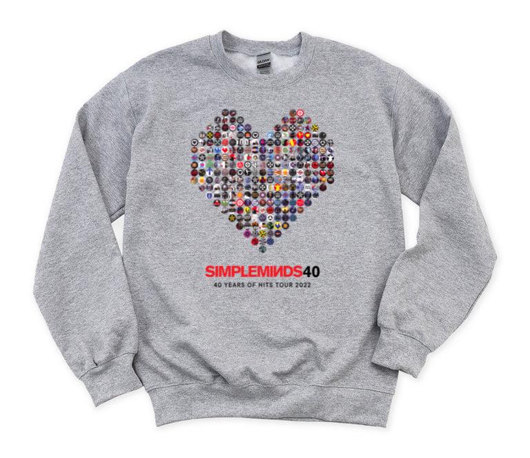 Simple Minds 40 Years Hits Tour Vintage Retro New Wave Music Band Fan ...
