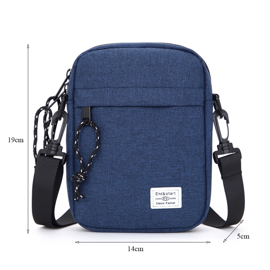 Simple Mini Crossbody Handbags Bag Men's Nylon Shoulder Side Bag for ...
