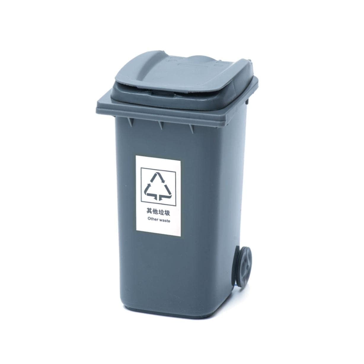 Simple Mini Trash can Plastic Rectangular Waste Basket Desktop Small ...