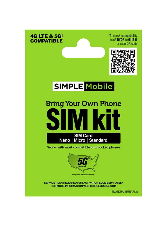 SIM Cards in Cell Phones - Walmart.com