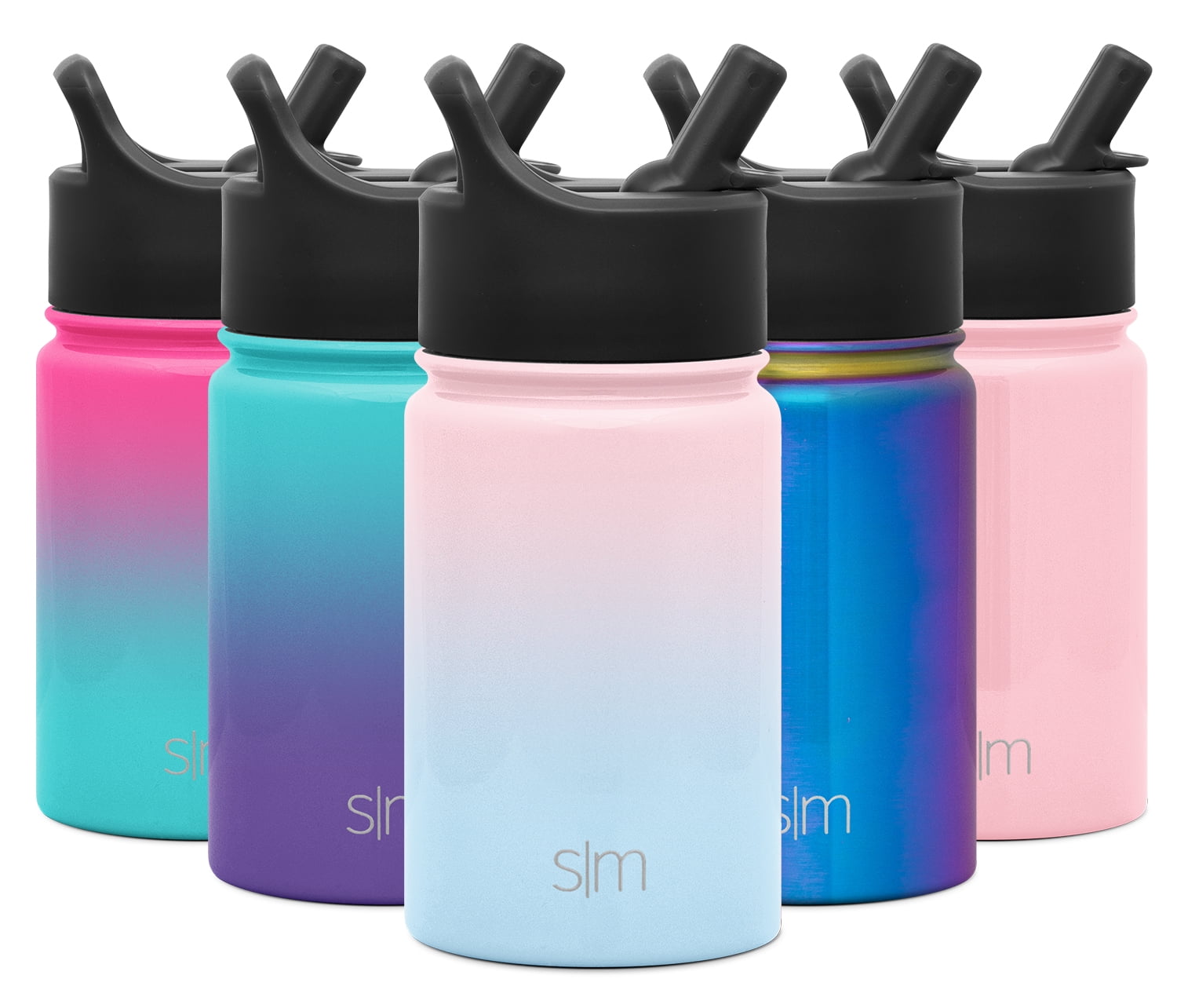 Simple Modern 10 Ounce Summit Kids Water Bottle Thermos with Straw Lid ...