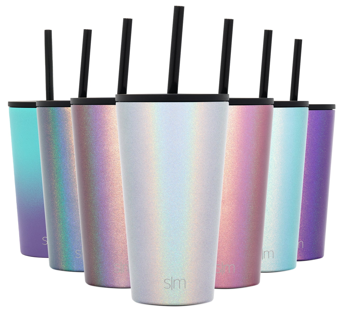 Simple Modern 16oz. Classic Tumbler with Straw Lid & Flip Lid - Travel ...