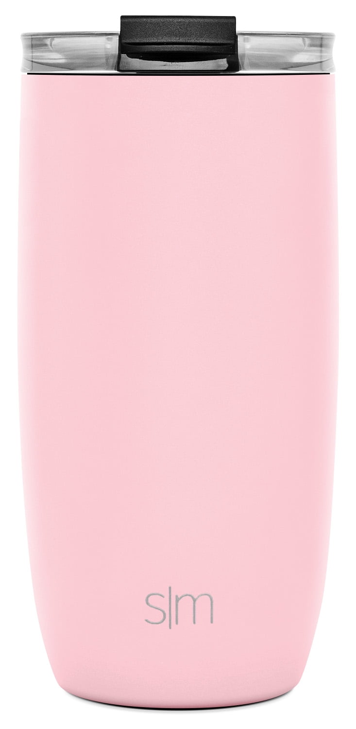 Simple Modern 16oz Voyager Travel Mug Tumbler w/ Clear Flip Lid & Straw ...