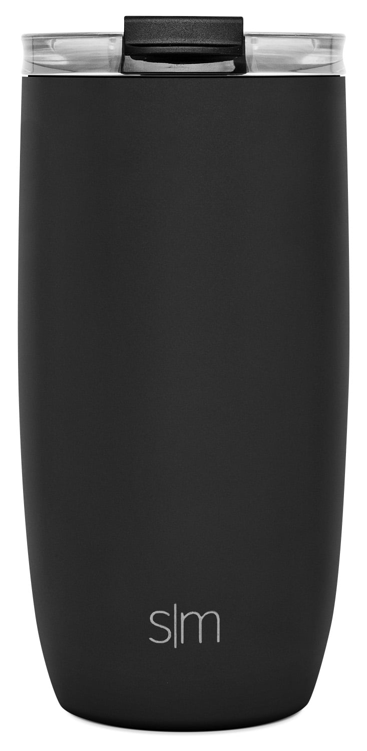 Simple Modern 16oz Voyager Travel Mug Tumbler w/ Clear Flip Lid & Straw ...