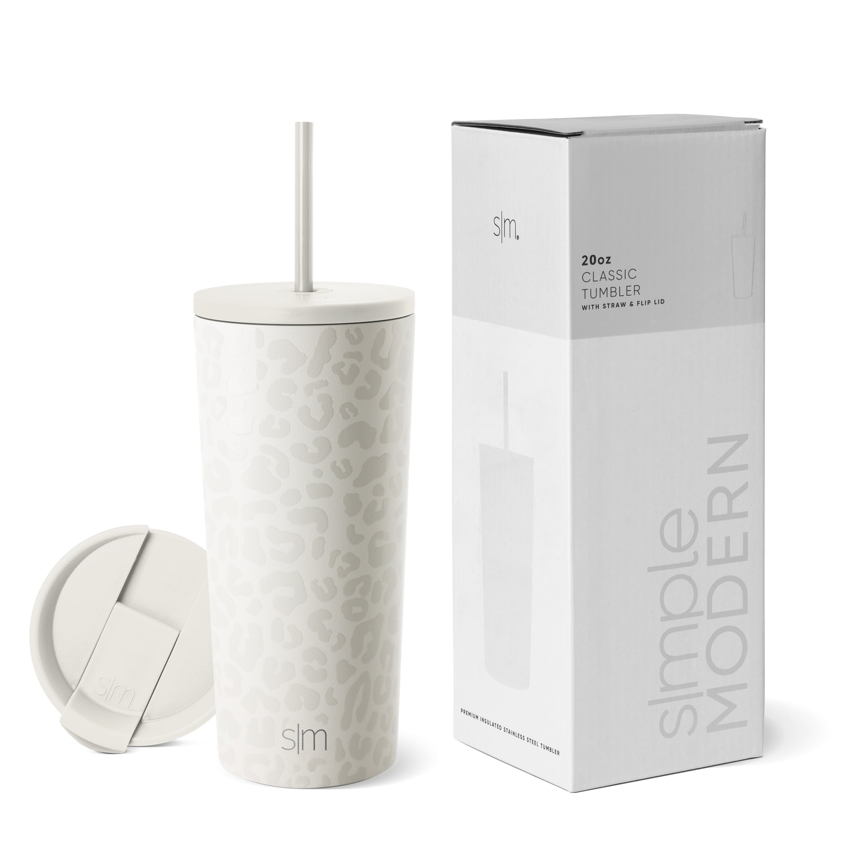 Simple Modern 20 fl oz Stainless Steel Classic Tumbler with Lid and ...