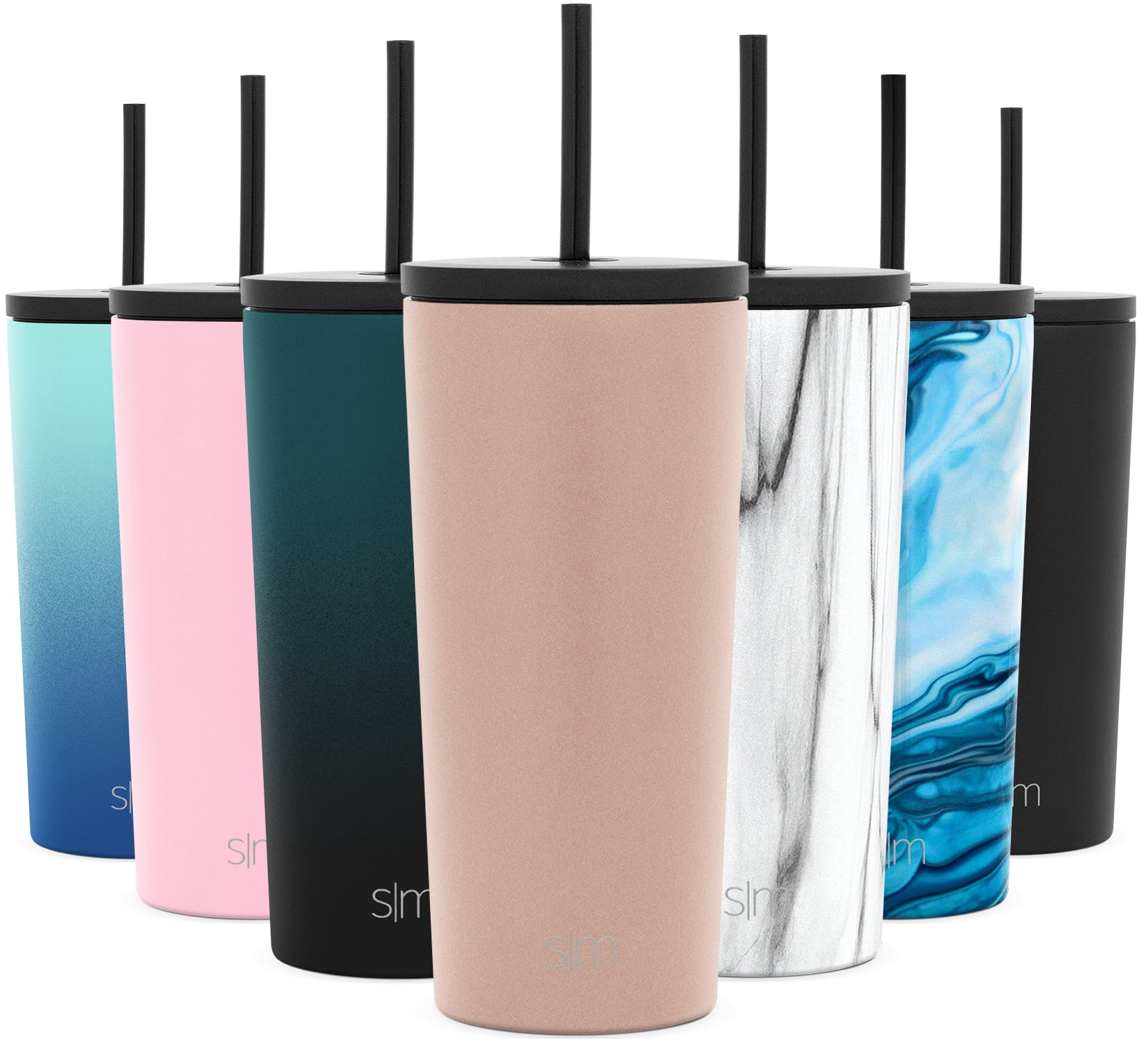 Simple Modern 20oz. Classic Tumbler with Straw Lid & Flip Lid - Travel ...