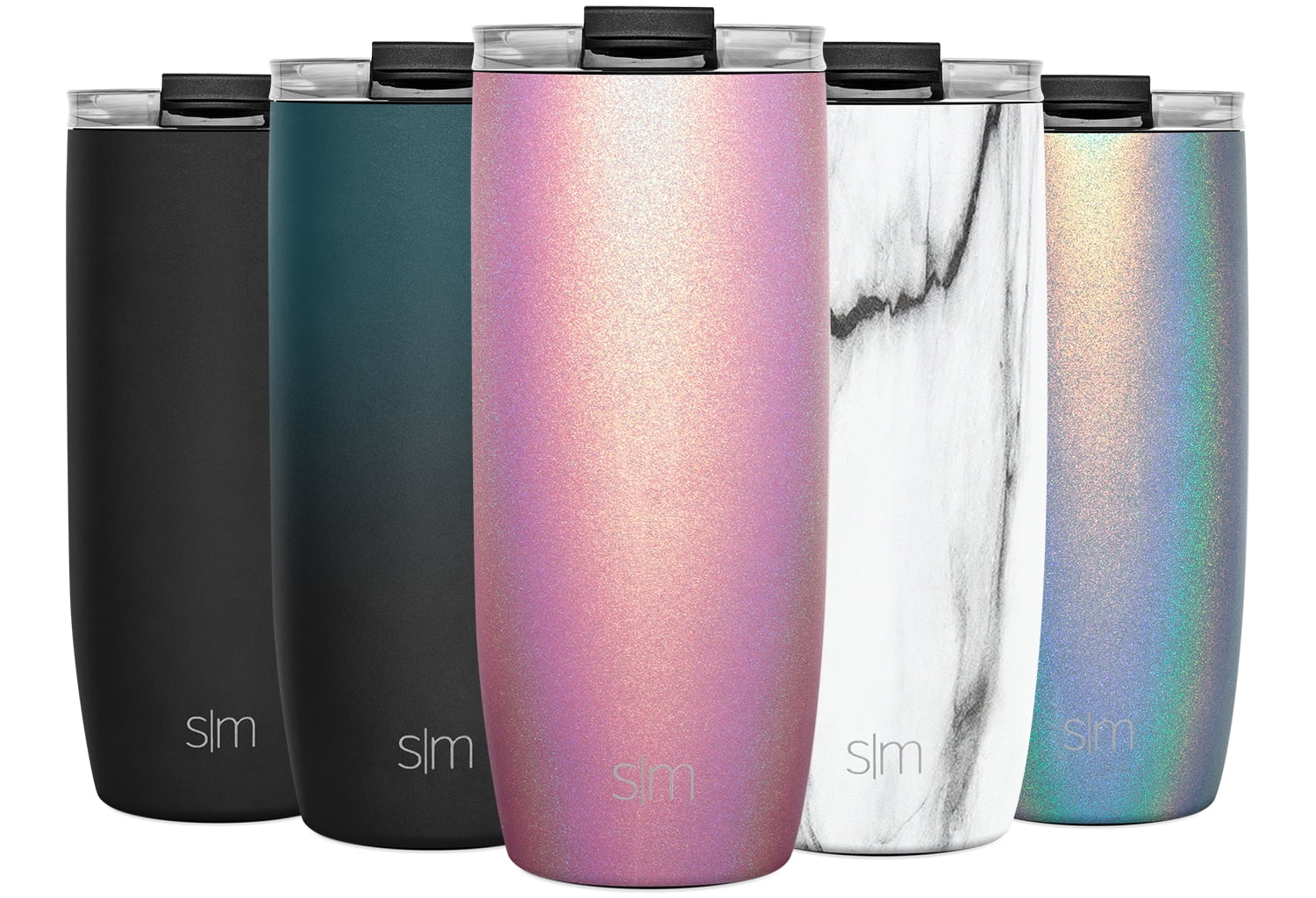 Simple Modern 20oz. Voyager Travel Mug Tumbler with Clear Flip Lid ...