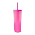 Simple Modern 24 fl oz Double Wall Plastic Classic Tumbler with Lid and ...