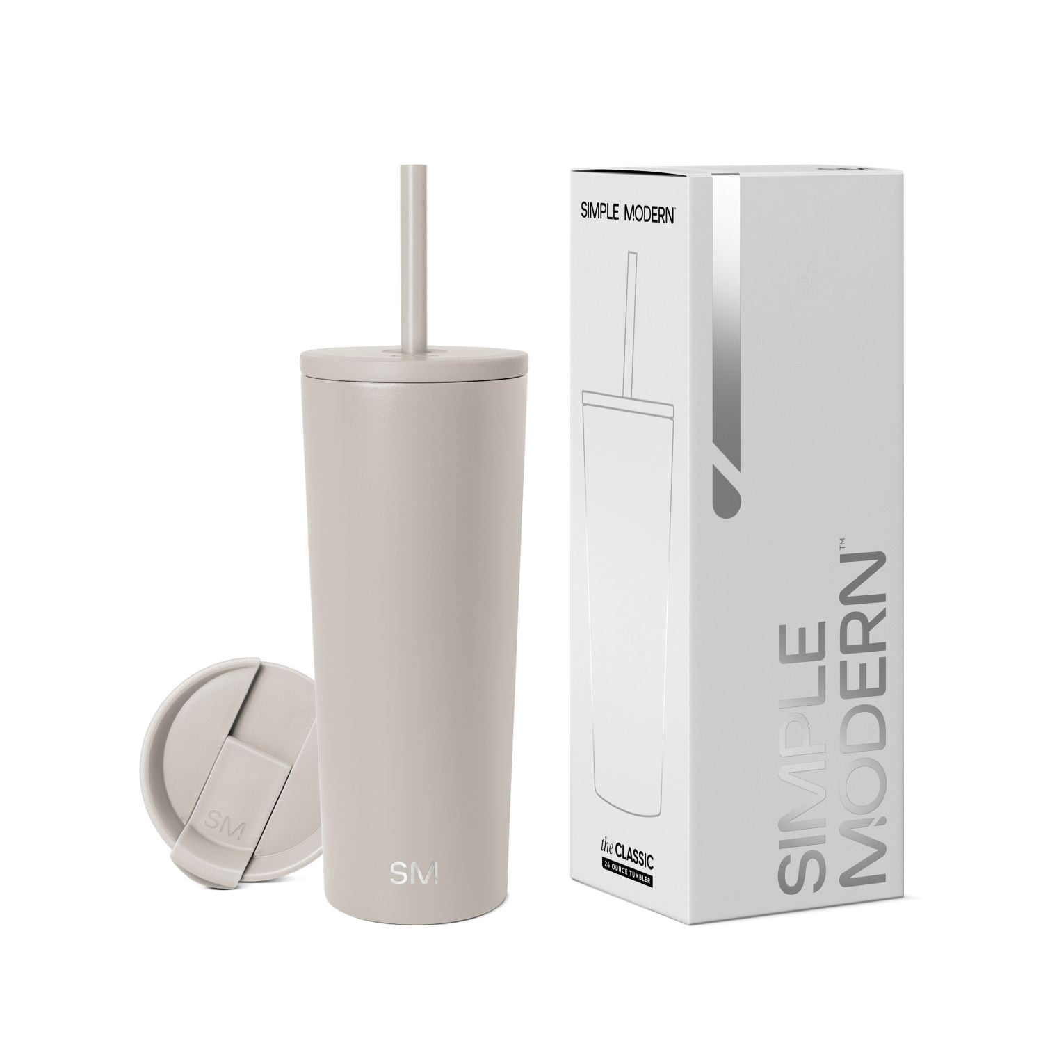Simple Modern 24oz Double Wall Insulated Stainless Steel Tumbler with ...