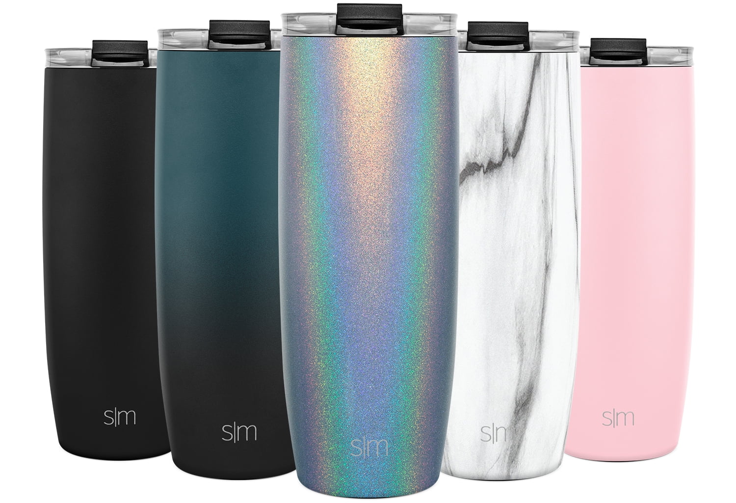 Simple Modern 24oz. Voyager Travel Mug Tumbler with Clear Flip Lid ...