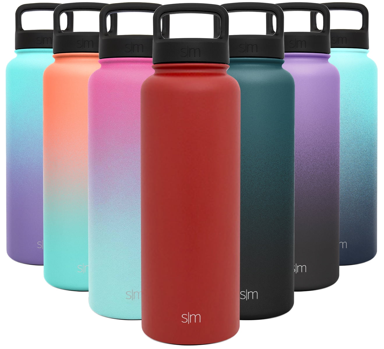 Simple Modern 40 Ounce Summit Water Bottle - Stainless Steel Liter ...