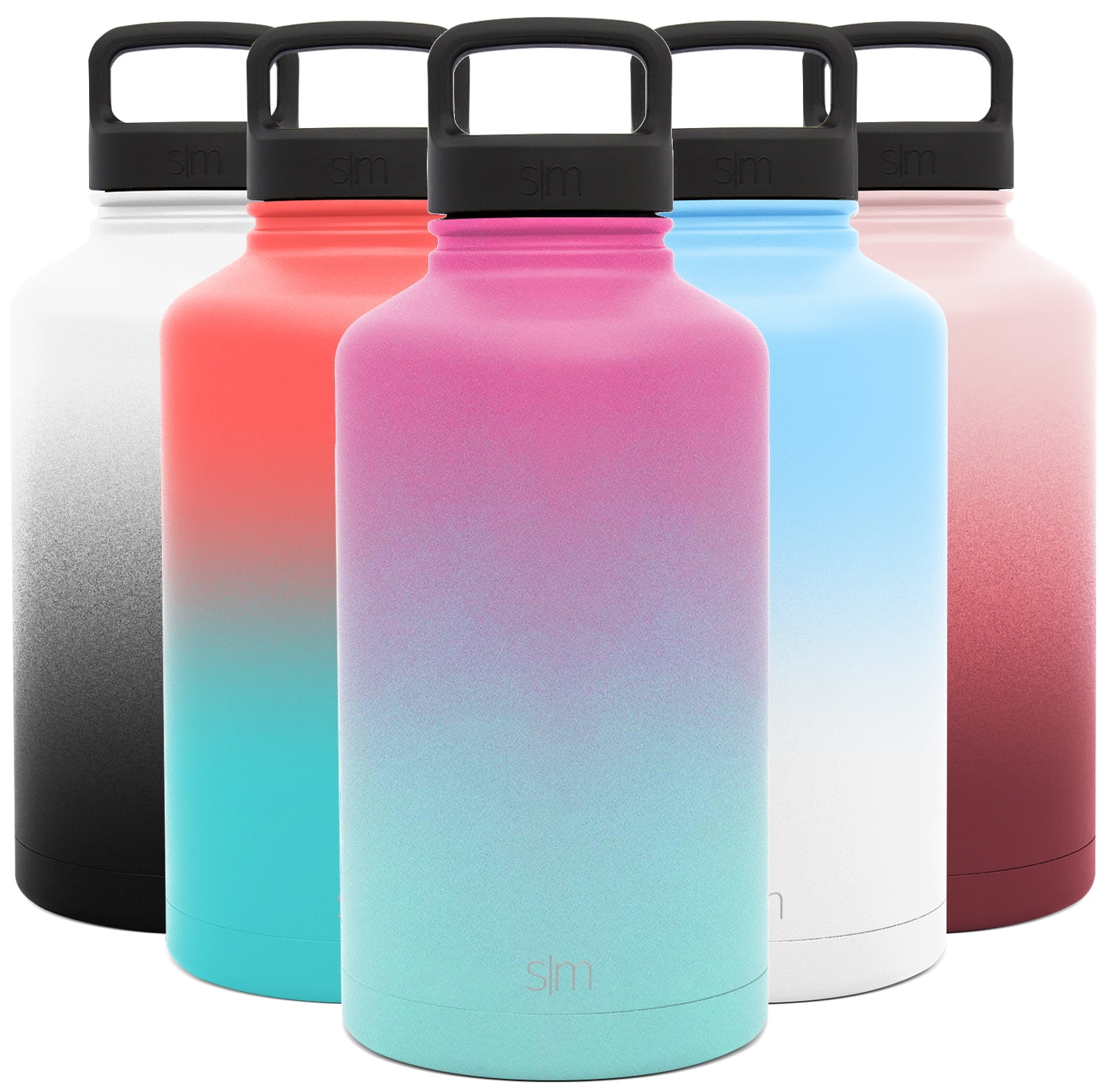 Simple Modern 64 Oz. Summit Water Bottle - Large Stainless Steel Half ...