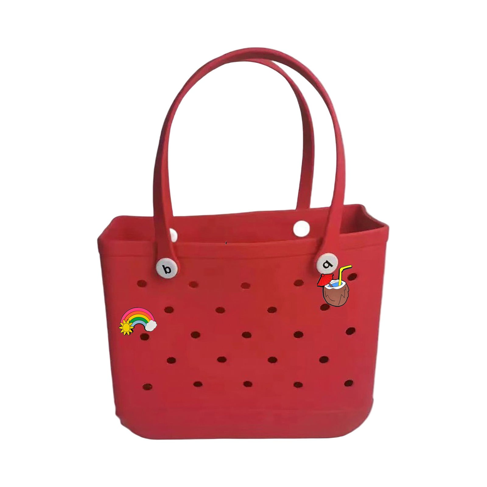 Simple Modern Beach Bag Rubber Tote | Waterproof Large Tote Bag with ...