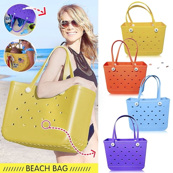 Simple Modern Beach Bag Rubber Tote | Waterproof Large /X-Large Tote ...