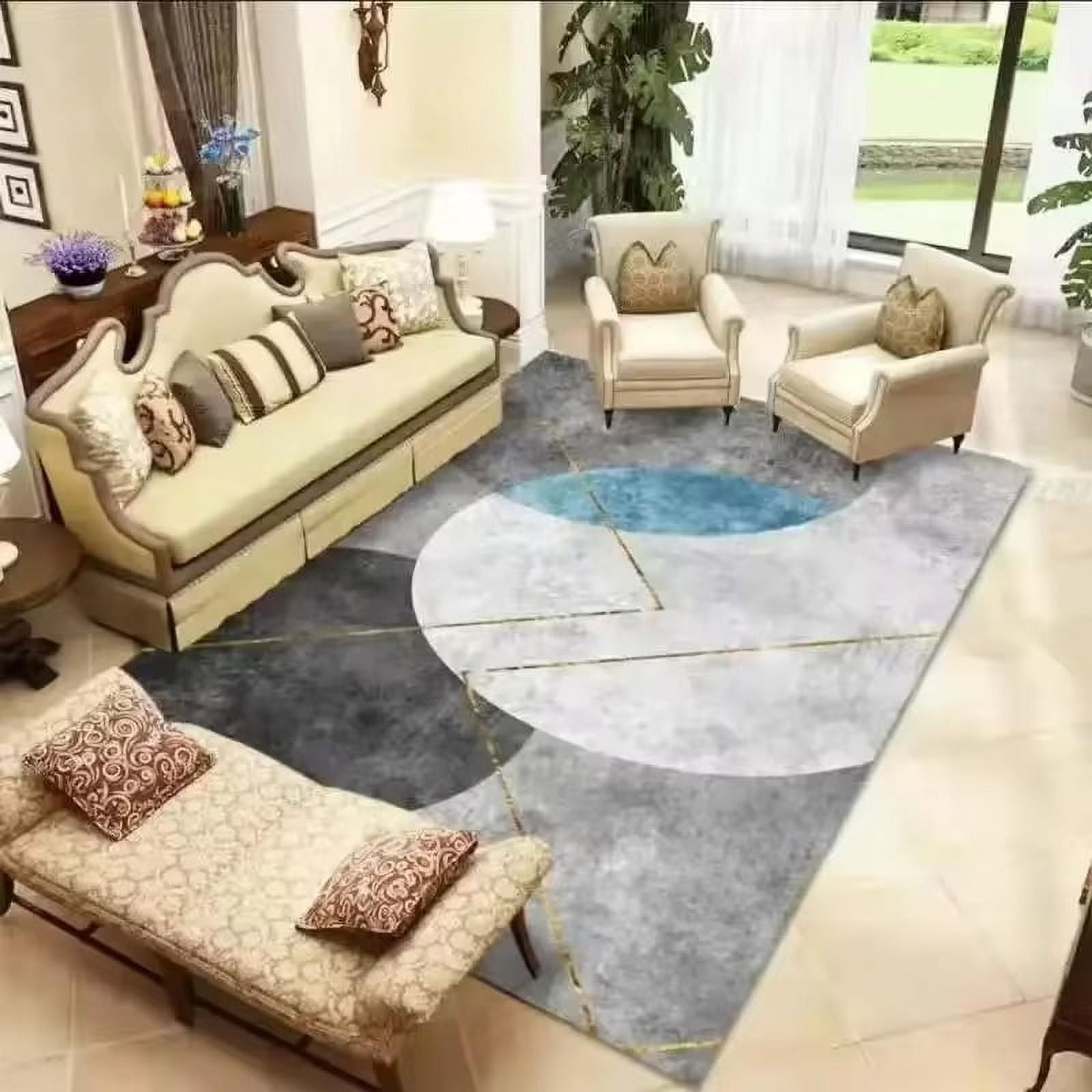 Simple Style Modern Living Room Carpet Home r Luxury Coffee Tables Mat ...