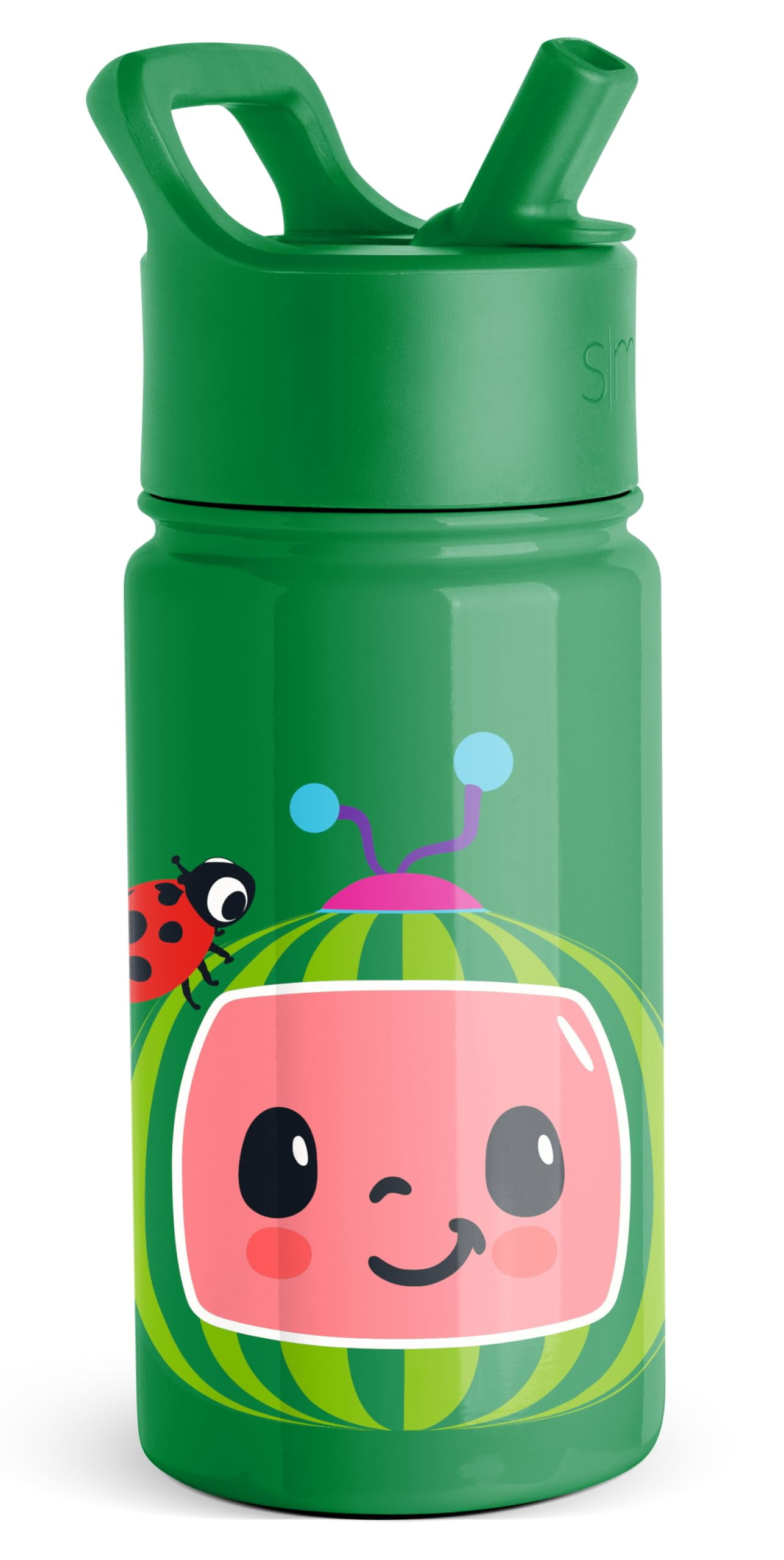 Simple Modern CoComelon Kids Water Bottle with Straw Lid | Insulated ...