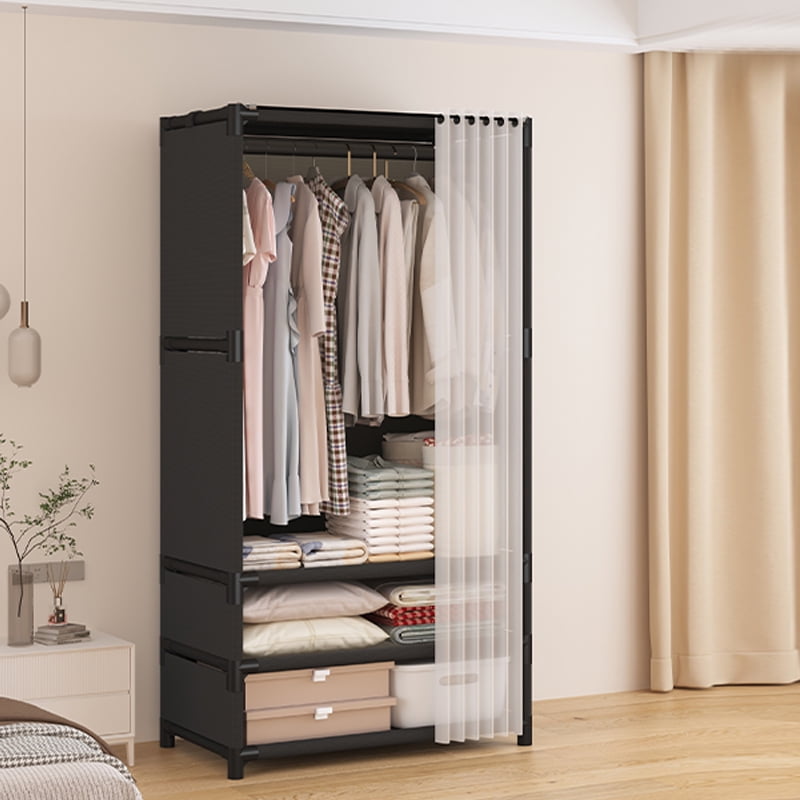 Simple Modern Home Bedroom Wardrobe Assembly, Durable, With Drawers ...