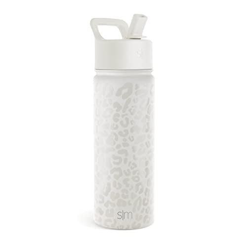 Simple Modern Kids Water Bottle with Straw Lid Vacuum Insulated ...