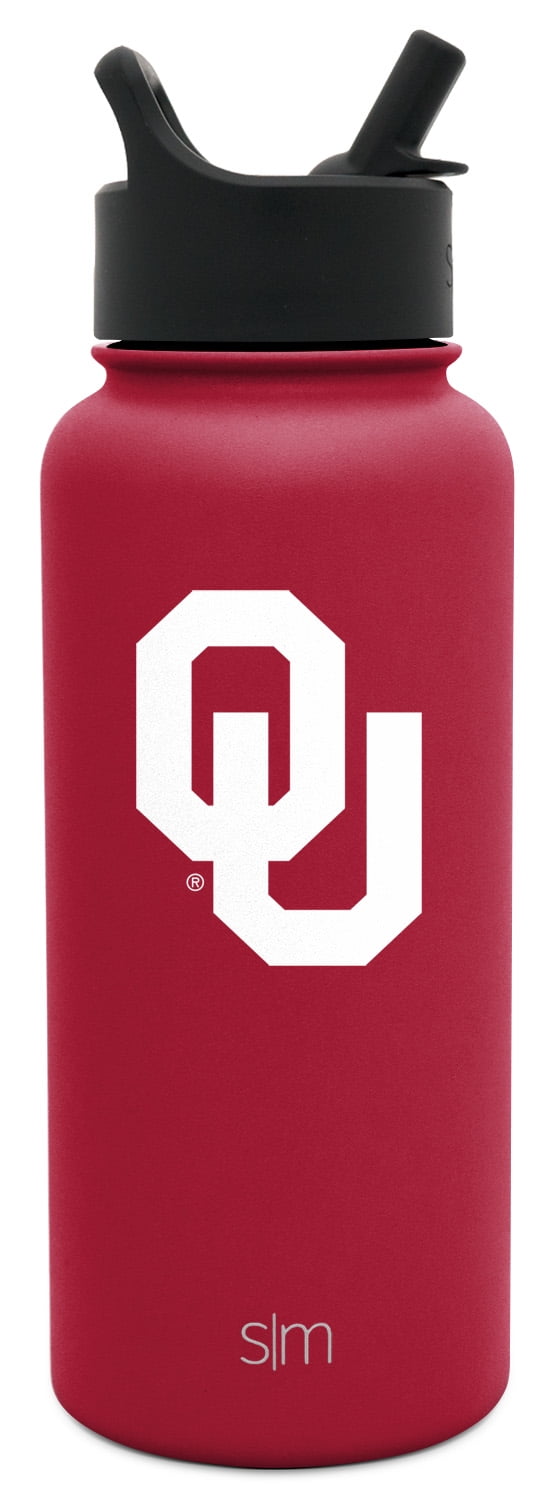 Simple Modern Oklahoma Sooners 32 Oz. Summit Water Bottle with Straw ...