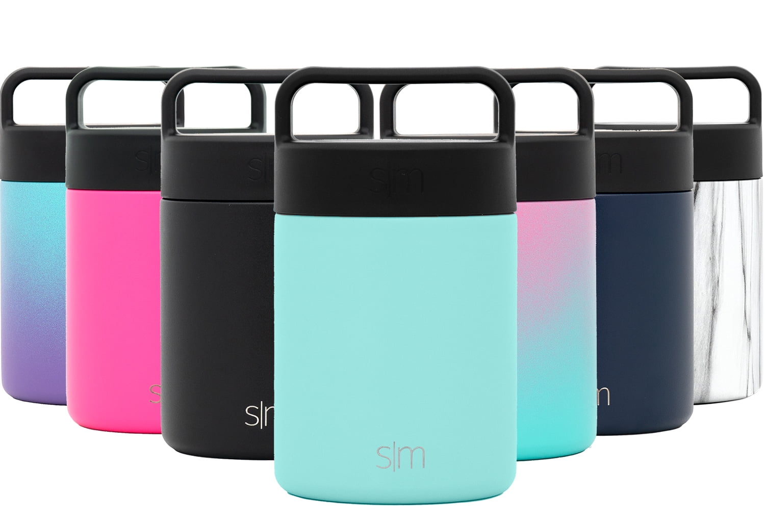 Simple Modern Provision Insulated Food Jar with Handle Lid - 12oz ...
