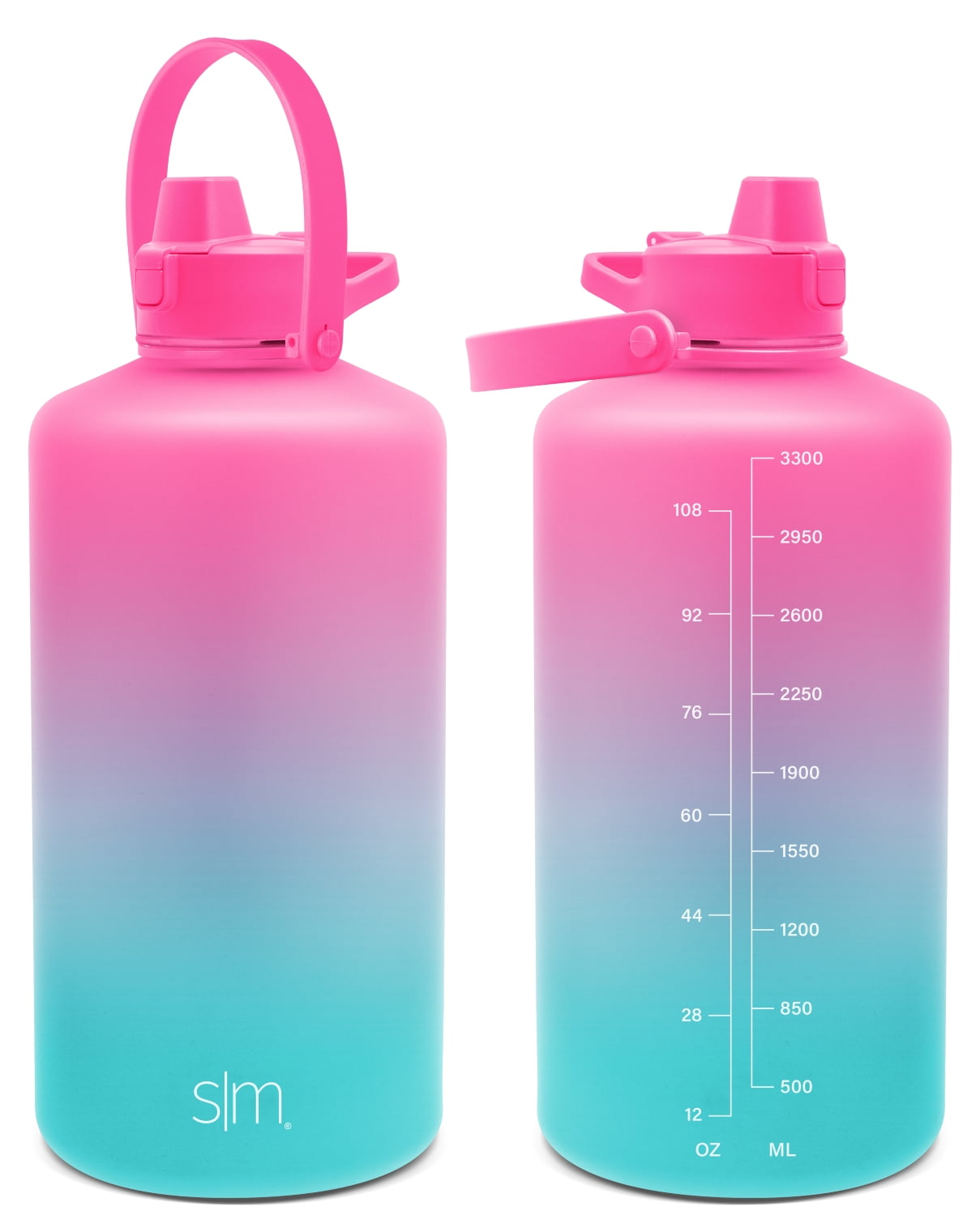Simple Modern Reusable Tritan Summit Water Bottle with Silicone Straw ...