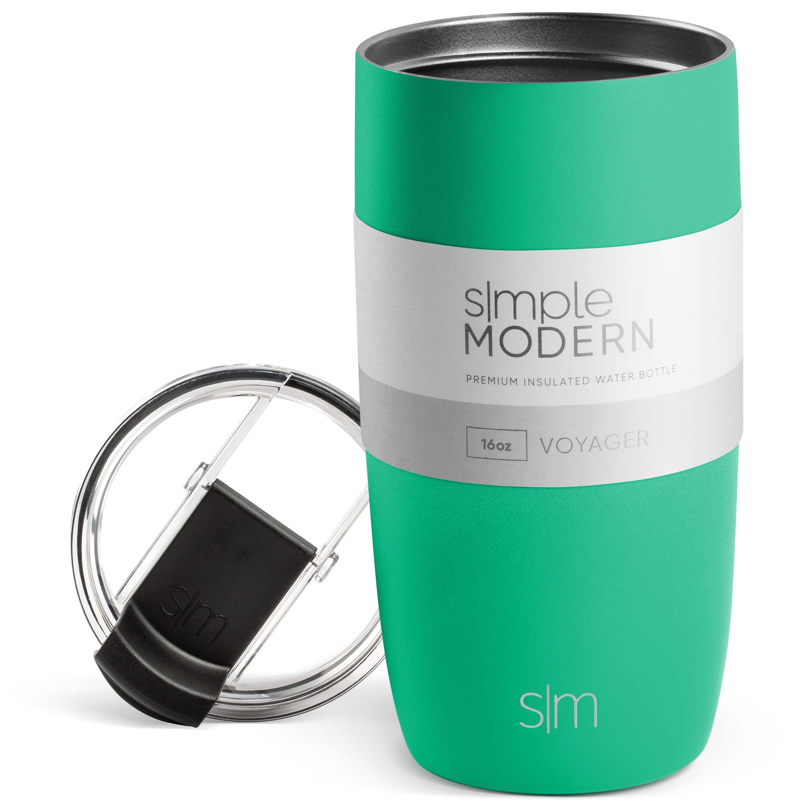 Simple Modern Stainless Steel Vacuum Insulated Voyager Tumbler with ...