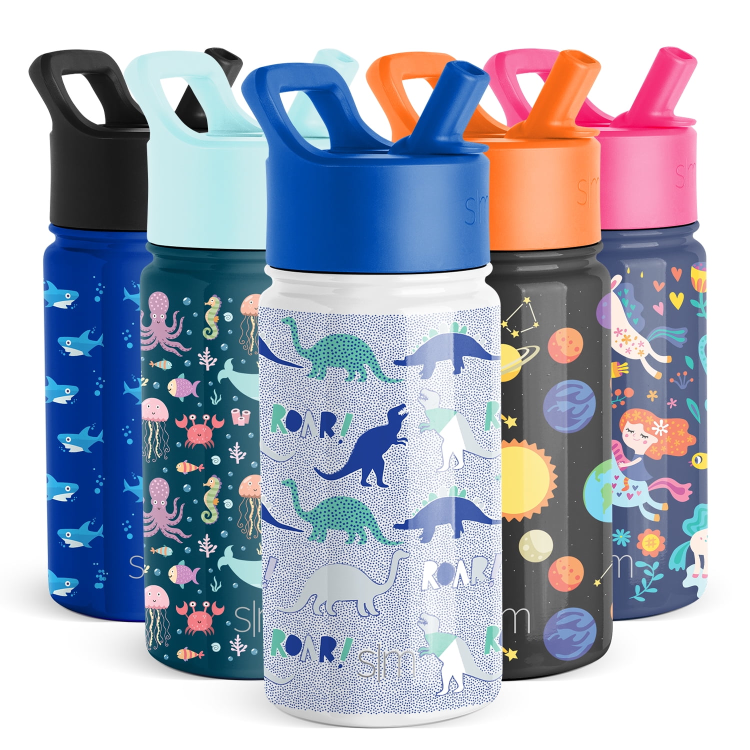 Simple Modern Summit Water Bottle Straw Lid Vacuum Insulated Stainless ...