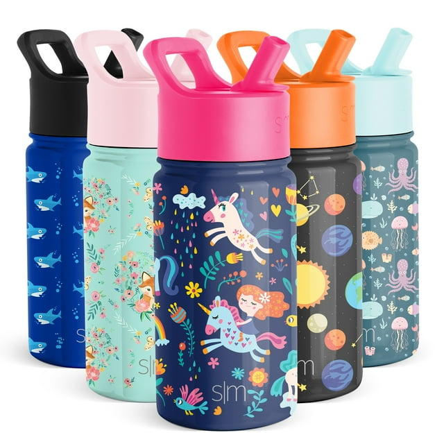 Simple Modern Summit Water Bottle Straw Lid Vacuum Insulated Stainless ...