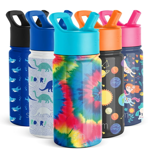Simple Modern Summit Water Bottle Straw Lid Vacuum Insulated Stainless ...