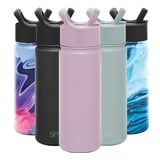 Simple Modern Summit Water Bottle Straw Lid Vacuum Insulated Stainless ...