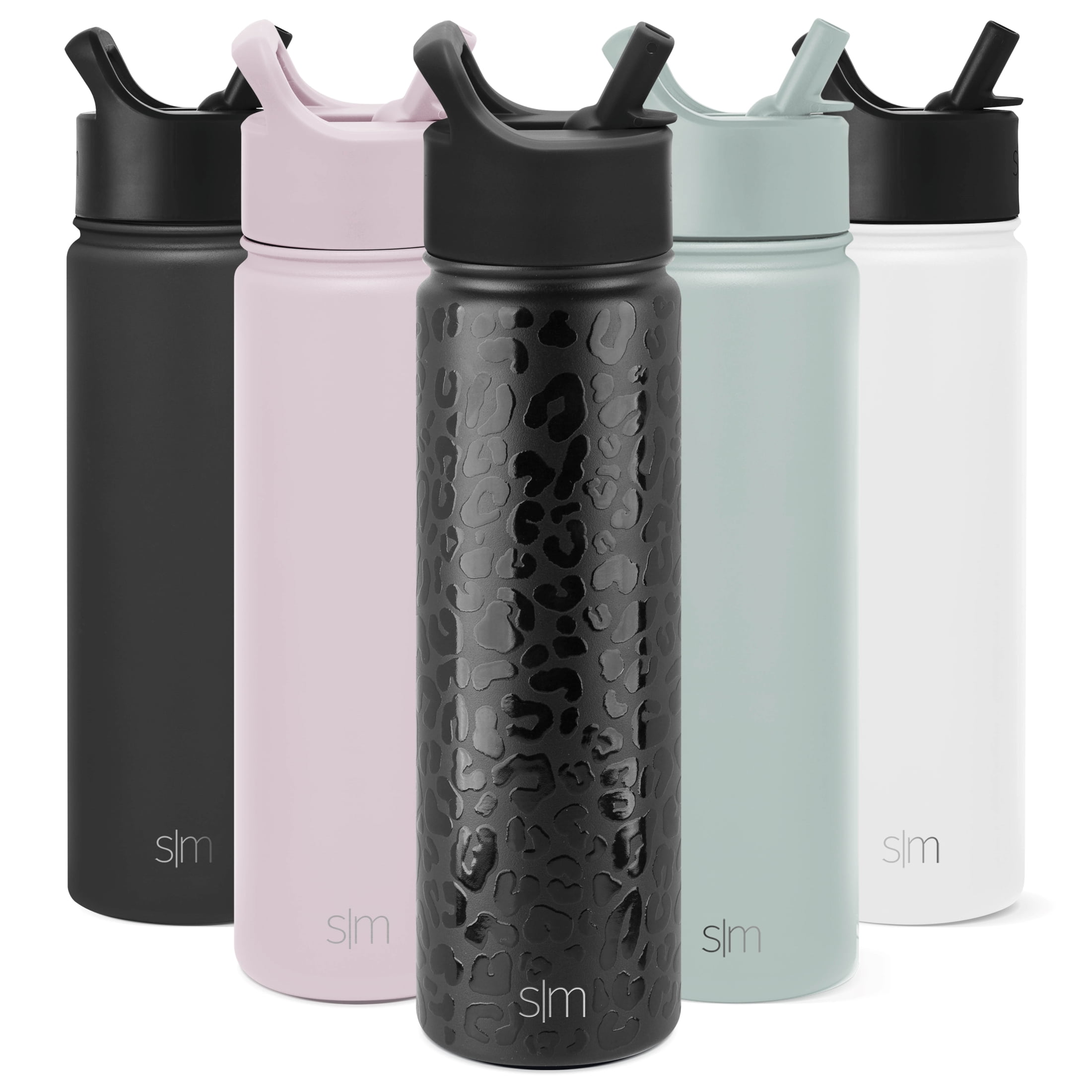 Simple Modern Summit Water Bottle Straw Lid Vacuum Insulated Stainless ...