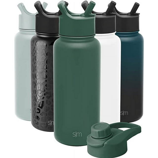 Simple Modern Summit Water Bottle Straw and Chug Lid Vacuum Insulated ...