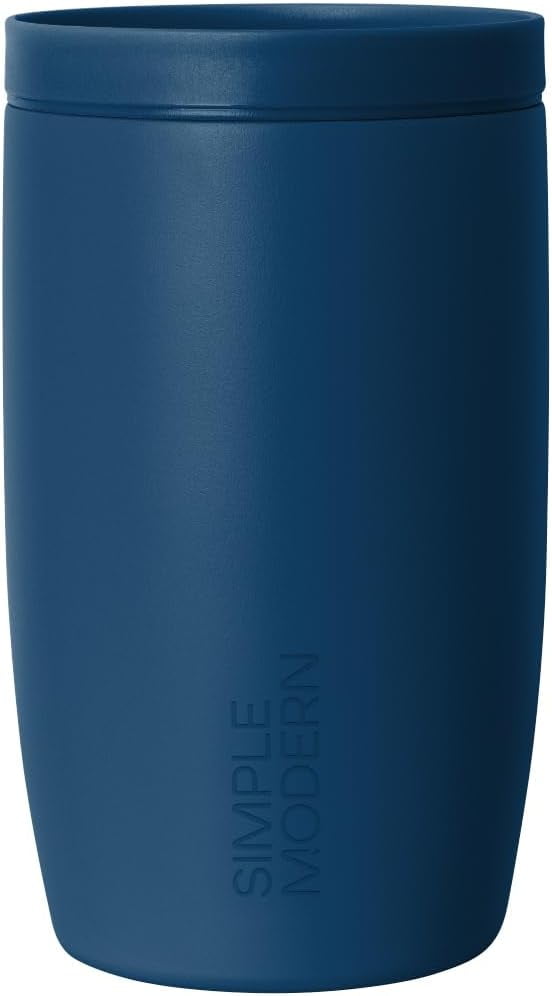 Simple Modern Travel Coffee Mug Tumbler with 360° Lid | Ceramic-Lined ...