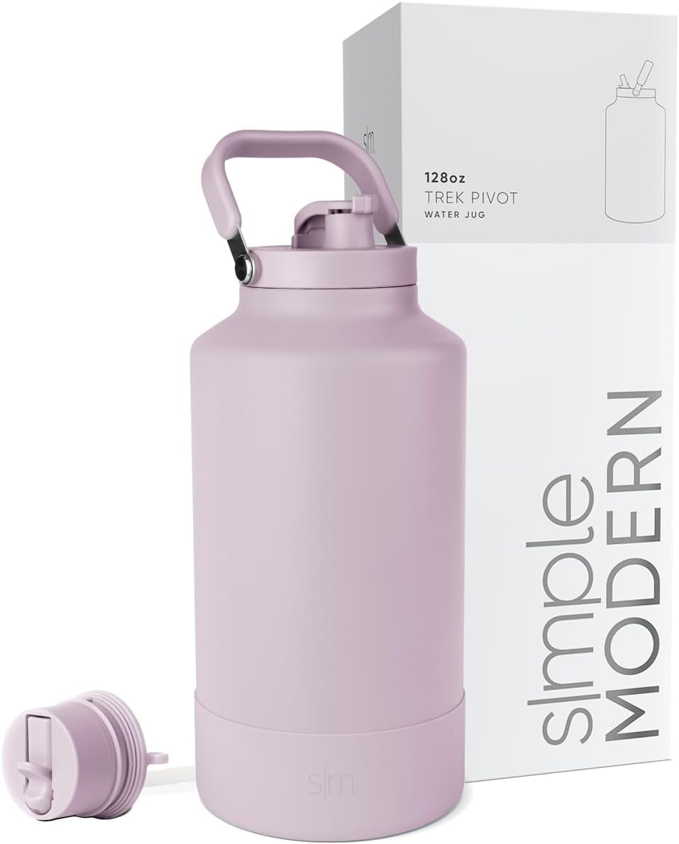Simple Modern Trek Pivot | Gallon Water Bottle Jug with Handle & Boot ...