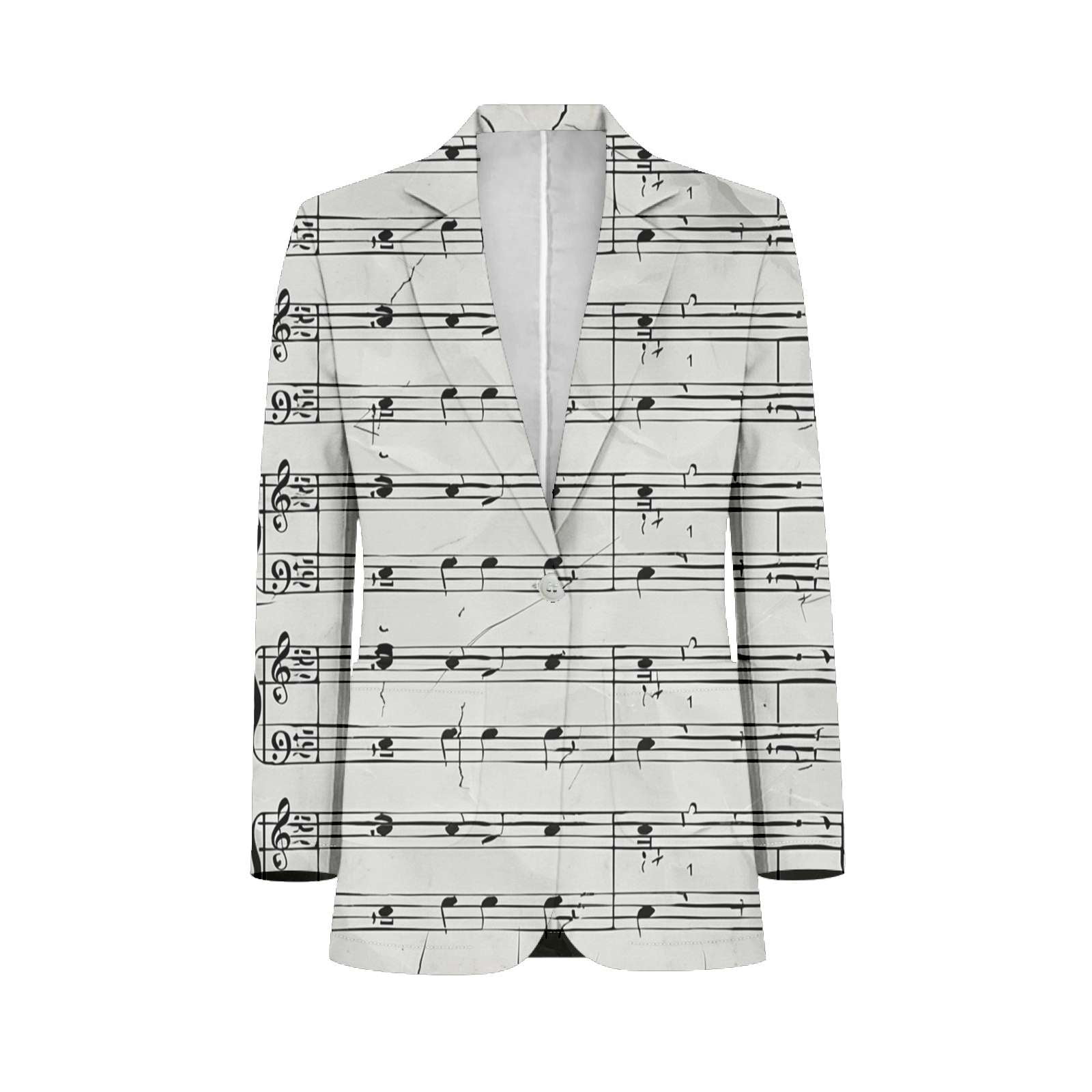 Simple Musical Notation Mens Suits Shawl Collar Slim Fit Suit Mens ...