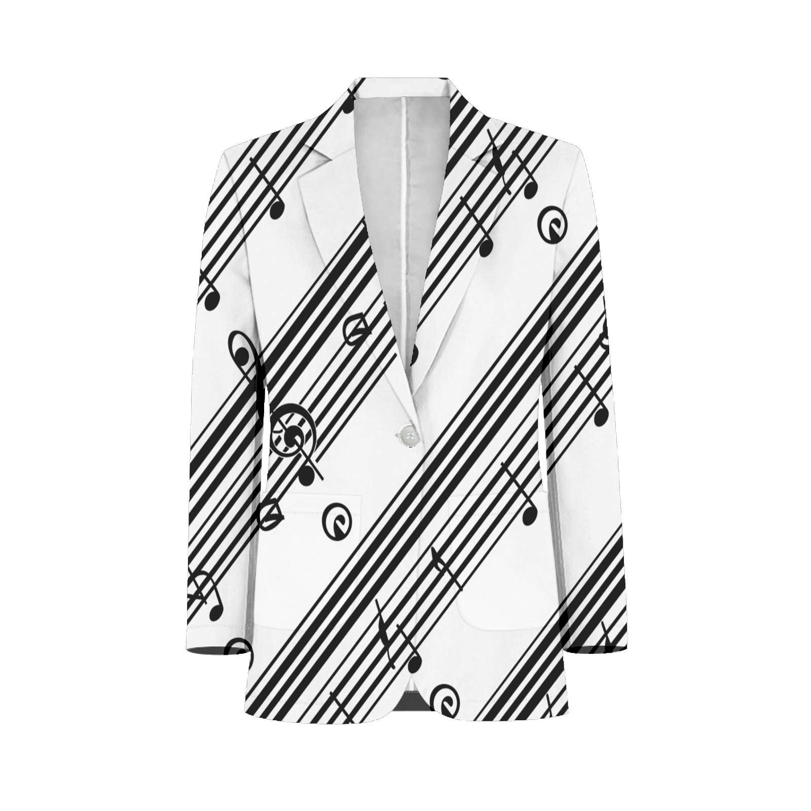 Simple Musical Notation Mens Suits Shawl Collar Slim Fit Suit Mens ...