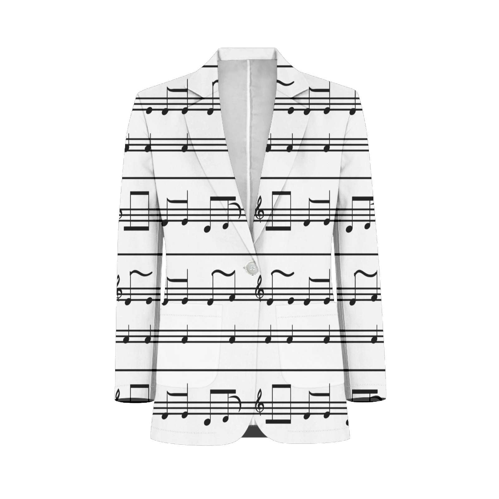 Simple Musical Notation Mens Suits Shawl Collar Slim Fit Suit Mens ...