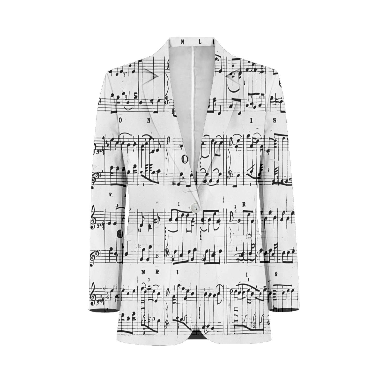 Simple Musical Notation Mens Suits Shawl Collar Slim Fit Suit Mens ...